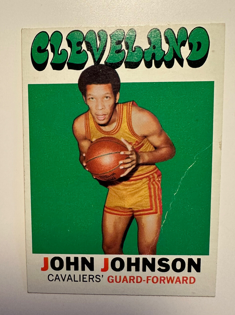 1971 Topps #4 John Johnson Cleveland Cavaliers | eBay