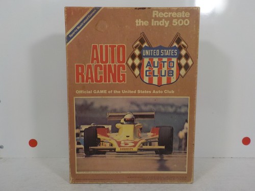N A408 Vintage Avalon Hill Auto Racing Board Game USAC Indy 500 1979 | eBay