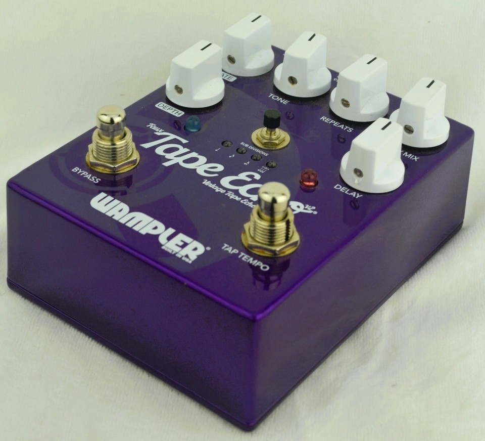 WAMPLER Faux Tape Echo v2 - Tap Tempo DELAY EFFECT Pedal | eBay