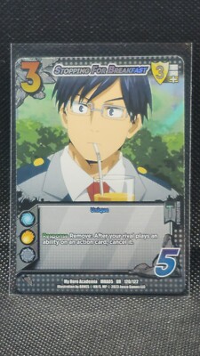 Stopping For Breakfast UR Holo 120/122 M PF MHA Undaunted Raid Series ...