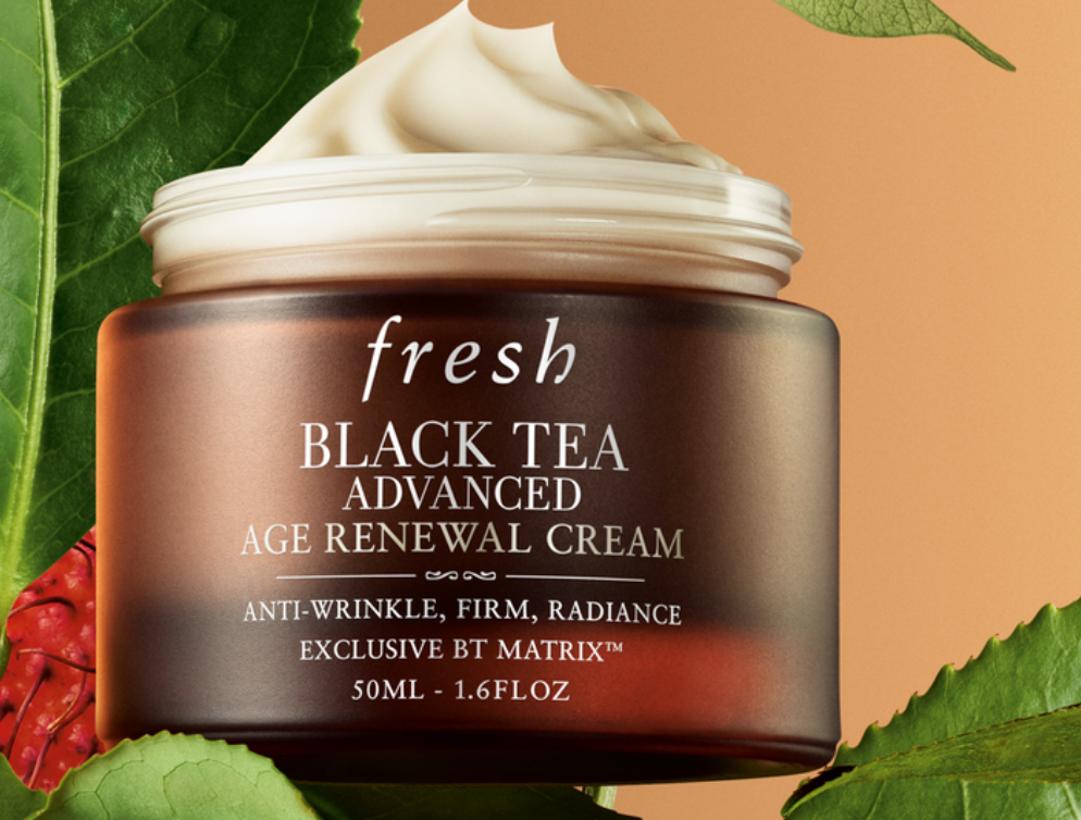 fresh Black Tea Anti-Aging Ceramide Moisturizer, Age Renewal Cream, New ...