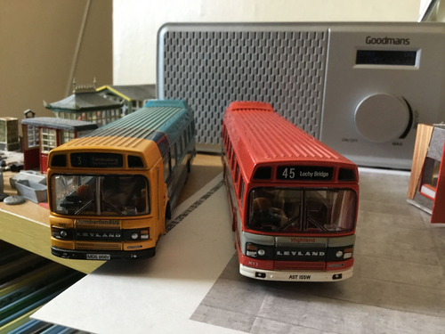 EFE 17511 Leyland Nat MKII Long 1 Door Highland Scot Ser45 Lochy Br 1 ...