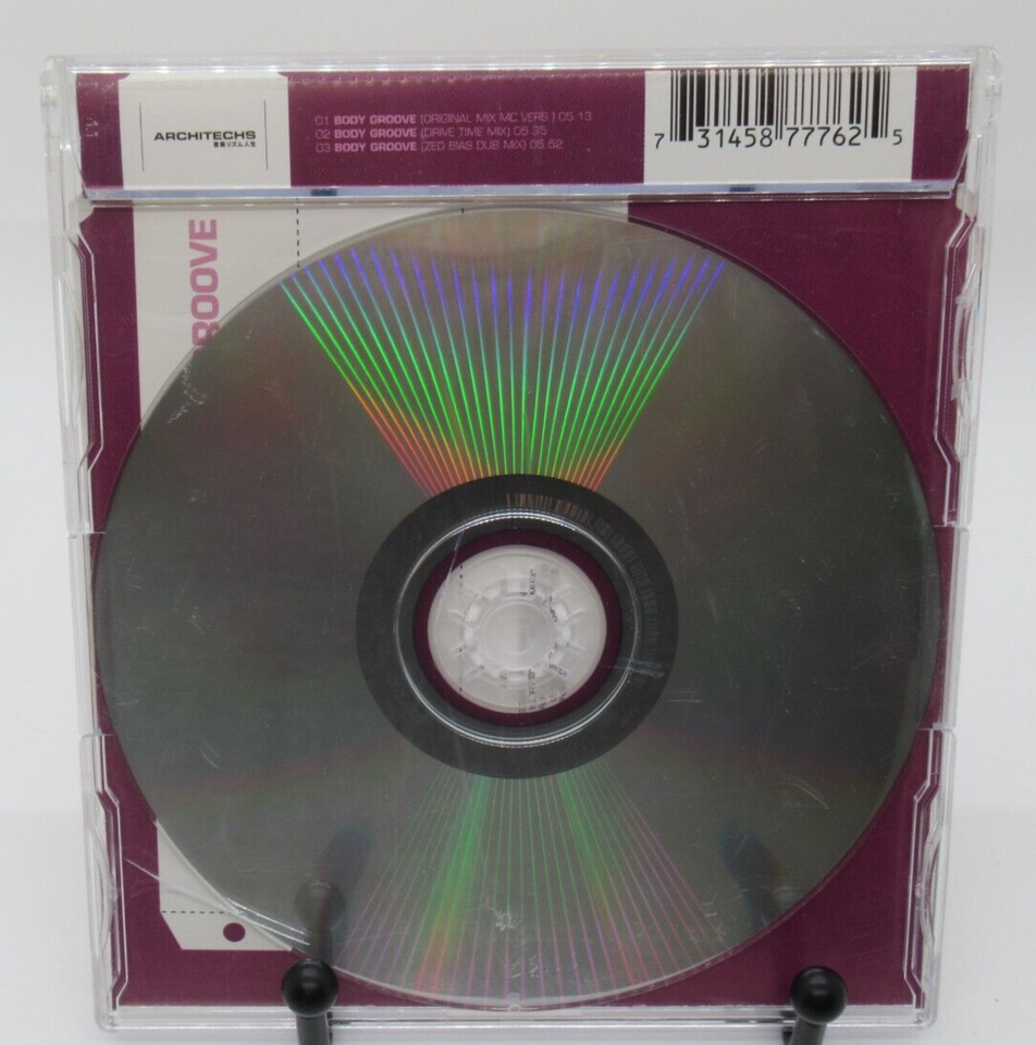 THE ARCHITECHS: BODY GROOVE MUSIC CD SINGLE, 3 GREAT MIX TRACKS, EMI ...