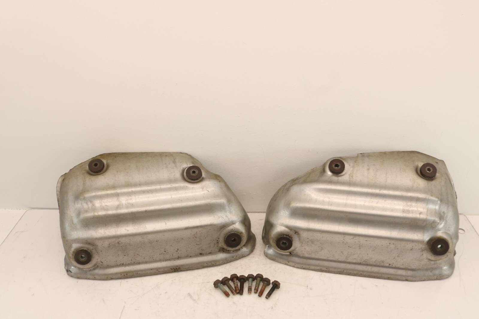 03-06 350Z 03-07 G35 VQ35DE EXHAUST MANIFOLD HEADER LEFT & RIGHT HEAT ...
