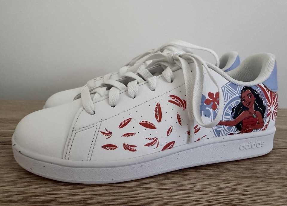 Disney Moana adidas Advantage Kids Sneakers Size US5 UK4.5 New NIB ...