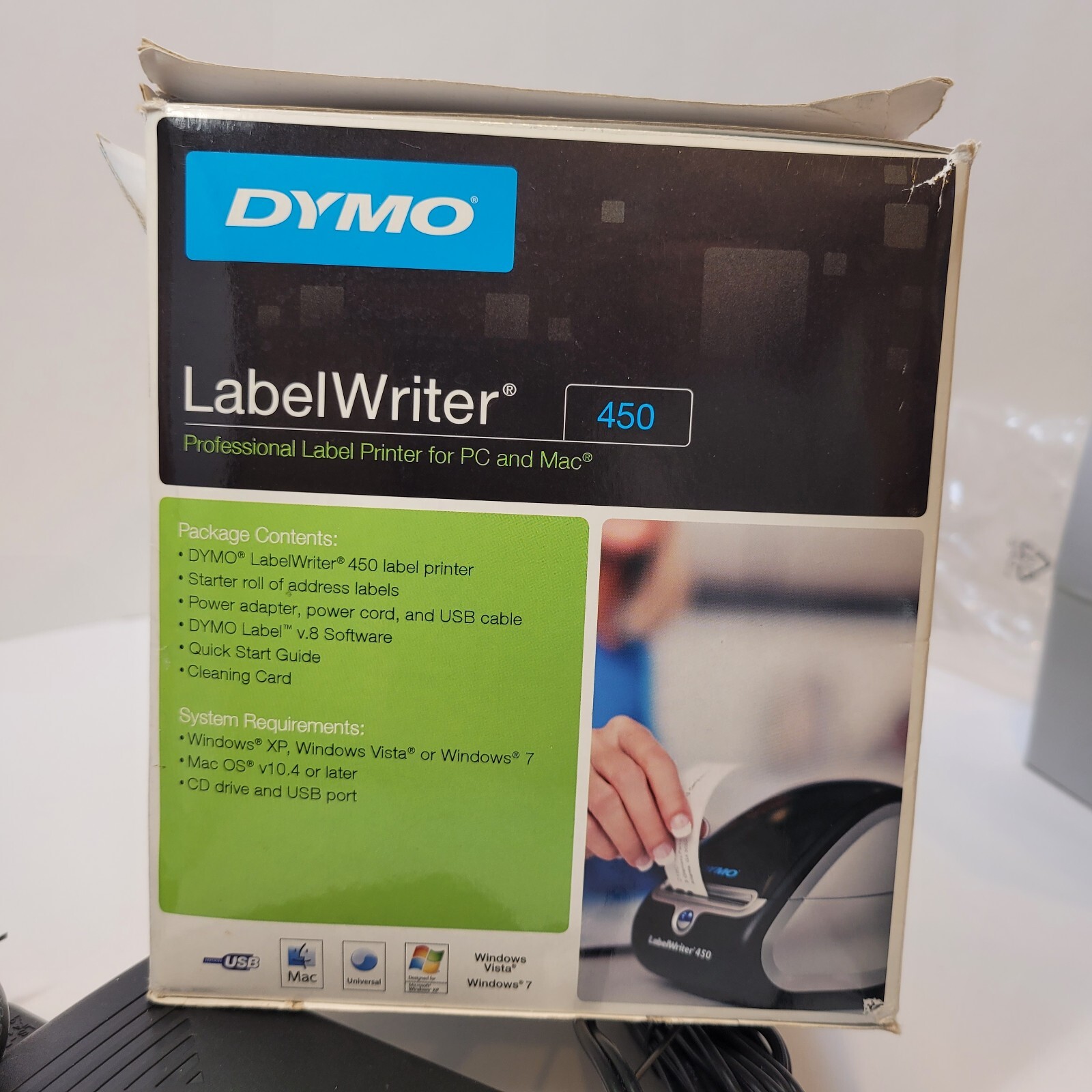 Dymo LabelWriter 450 Thermal Label Printer Complete In Original Box ...