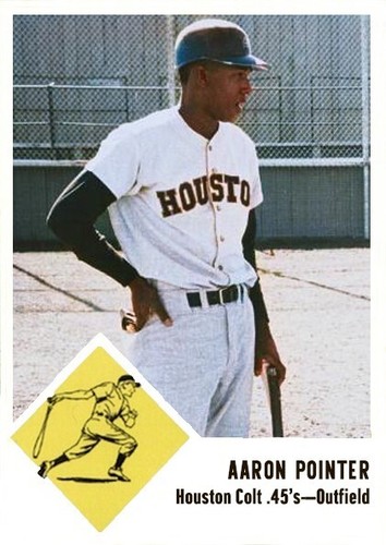 Aaron Pointer - Houston Colt 45s - 1963 Fleer Style Custom Card | eBay