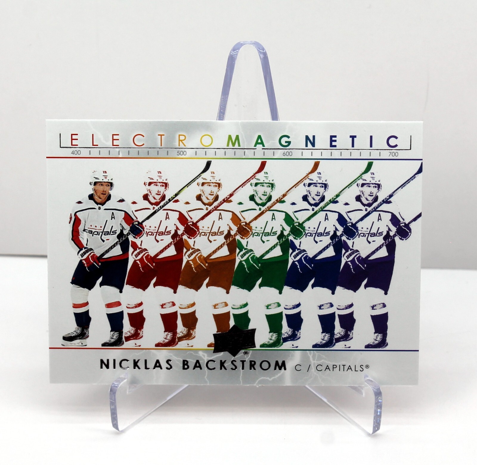 2021-22 Upper Deck Electromagnetic Insert Card #EM-30 Nicklas Backstrom ...