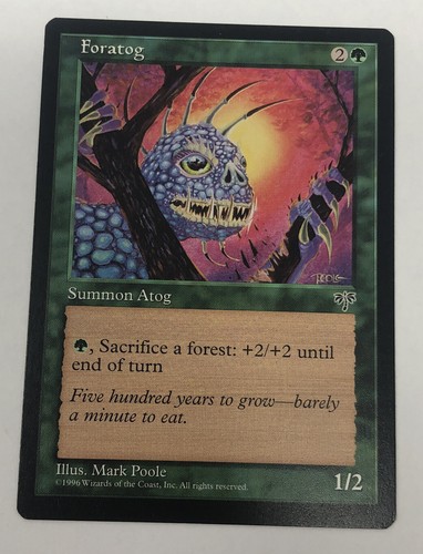 1996 Magic: The Gathering - Mirage Foratog MTG Card | eBay