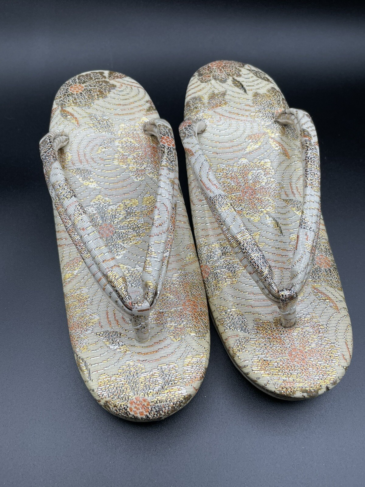 VINTAGE JAPANESE GEISHA GETA ZORI SLIPPERS SHOES SMAL… - Gem