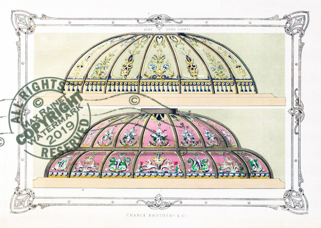 Chance Bros Co (1870) Samples CATALOG Ornamental Stained Window Glass ...