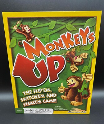 Monkeys Up Family Board Game – Kids Learn Strategy, Social Skills ...
