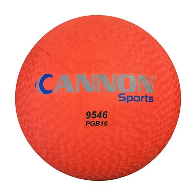 Cannon Sports Red Rubber Playground Ball for 4 Square Dodgeball ...