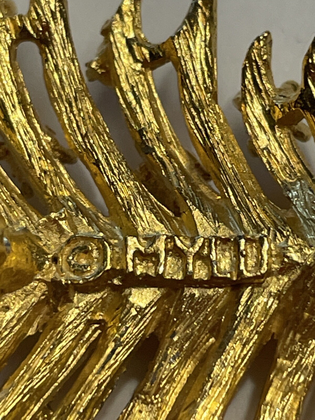 Mylu Christmas Tree Gold tone 2” Multi Rhinestones … - Gem