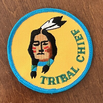 Tribal Chief Patch - Native American | eBay