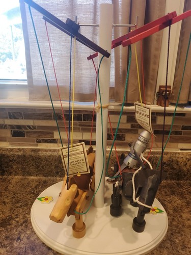 marionette string puppets. Fish river crafts. Wild Horse and lancelot ...