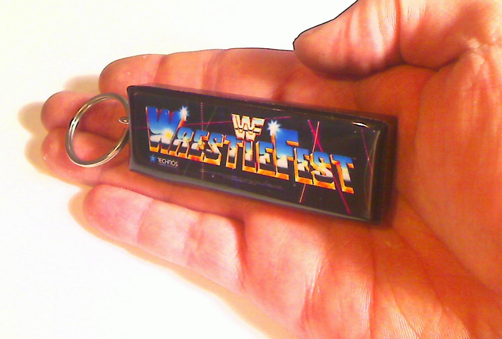 WWF WrestleFest Arcade Marquee Coin Door Keychain | eBay