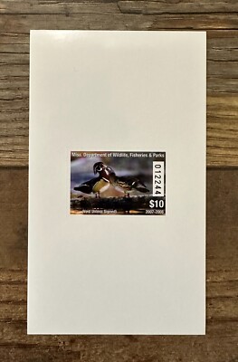 WTDstamps - 2007 MISSISSIPPI - State Duck Stamp - LotP - MNH **RESIDENT ...