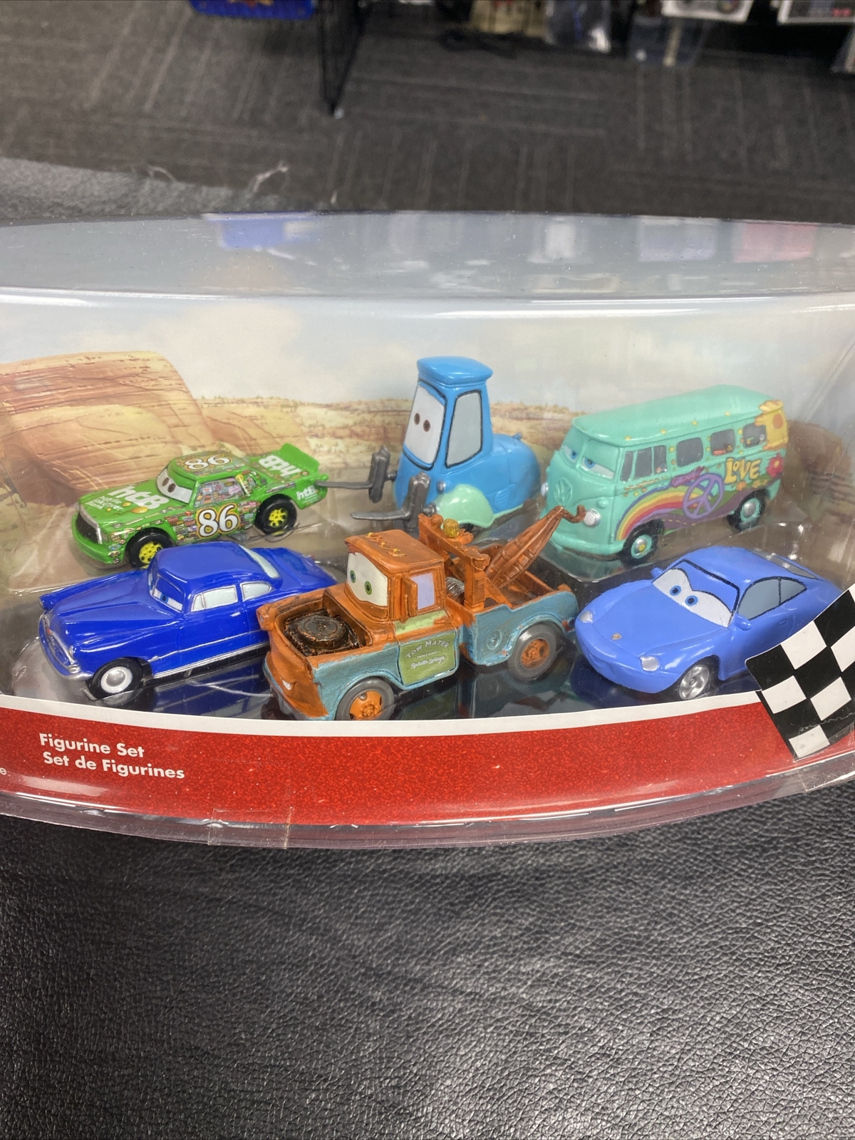 Lot Disney Parks Pixar Cars Figurine Figure PlaySet 2 Sets of 6 New | eBay