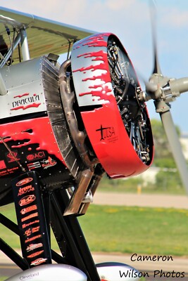 Kyle Franklin's Demon 1 Dracula Waco Biplane Aluminim Color photo wall ...