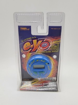 Vintage 1998 Tiger Electronics e-yo Electronic Yo-Yo LCD Display Blue ...