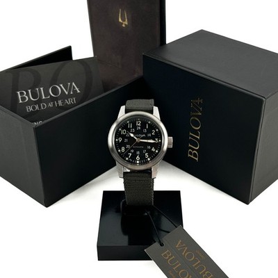 Bulova Military VWI Special Edition HACK 38mm Automatic Men's 96A259 ...