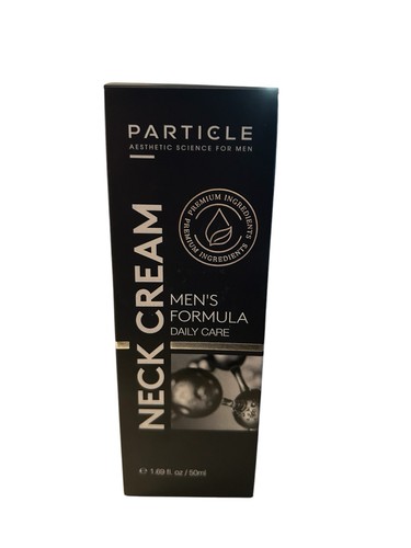 Particle Aesthetic Science Men Neck Cream Men's Formula Daily Care 1.69 ...