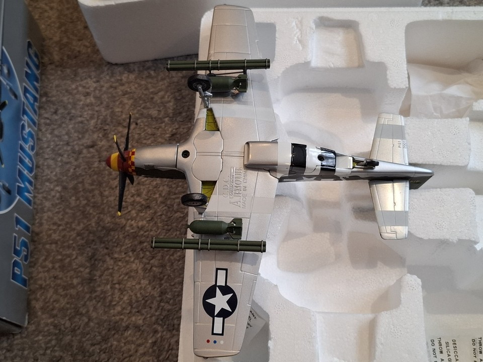 Collection Armour 98005 1:48 P-51 Mustang USAAF WWII Aces - NEW | eBay