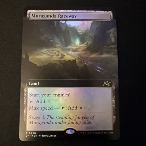 MTG Muraganda Raceway 426 Aetherdrift Rare Foil Extended Art Land | eBay