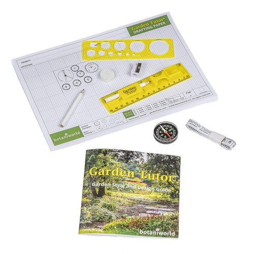 Garden Design Kit - Gardening Graph Paper Drafting Tools Landscaping ...
