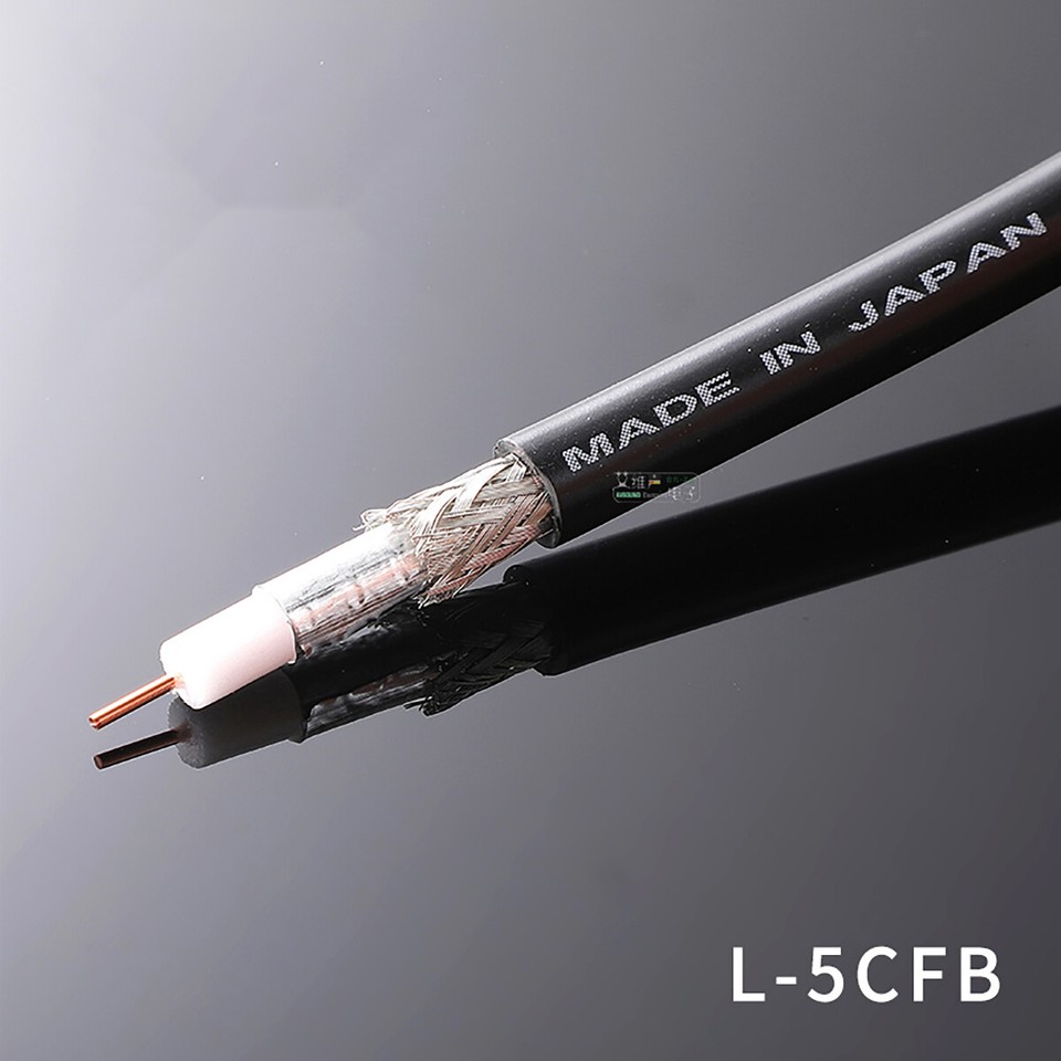 BLACK/BLUE/RED HD-SDI SATELLITE FREESAT DIGITAL TV AERIAL COAX CABLE ...