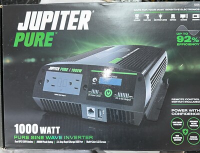 Jupiter Pure 1000 Watt Pure Sine Wave Power Inverter NEW IN BOX | eBay