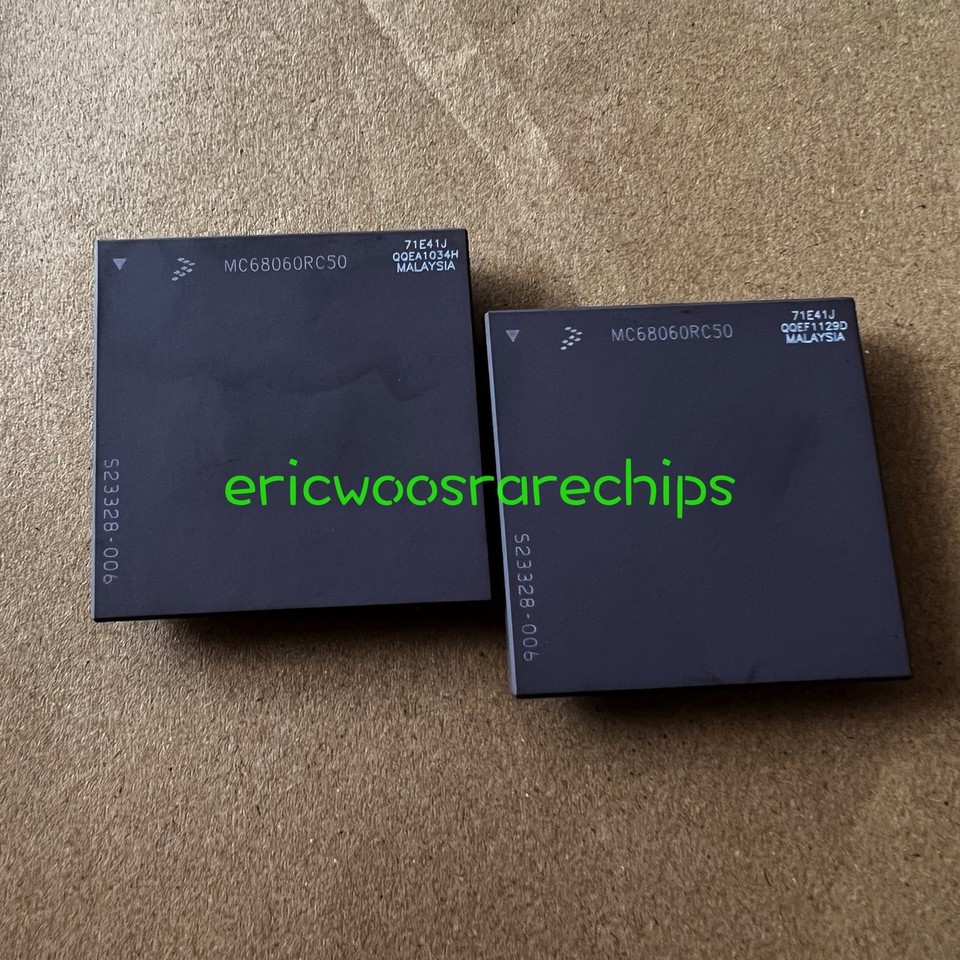.Freescale 68060 MC68060RC50 71E41J 50Mhz Vintage CPU Genuine rev6 x ...