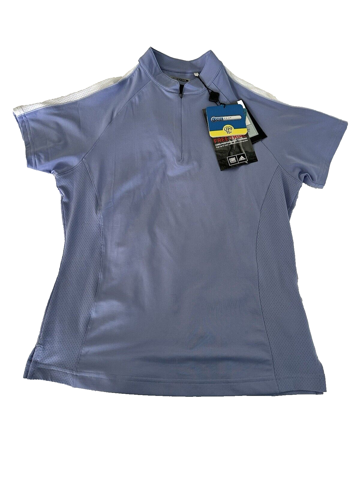 Adidas Small 1/4 Zip Women's Top ClimaCool CoolMax Puplr Golf Active ...