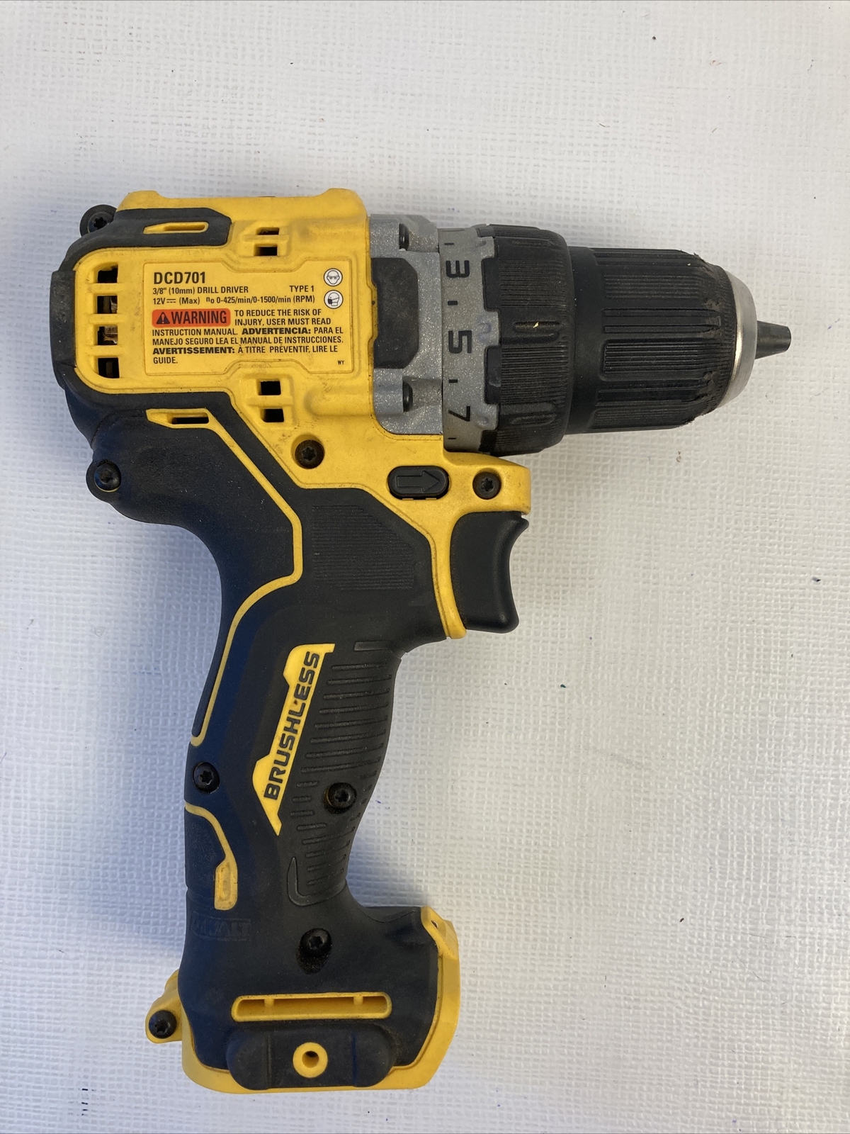 DeWalt DCD710 12V Max 3/8" Cordless Drill/Driver Tool Only No Battery ...