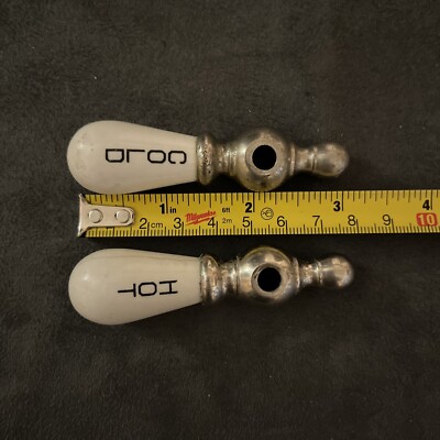 Plumbing - Antique Porcelain Faucet Handles