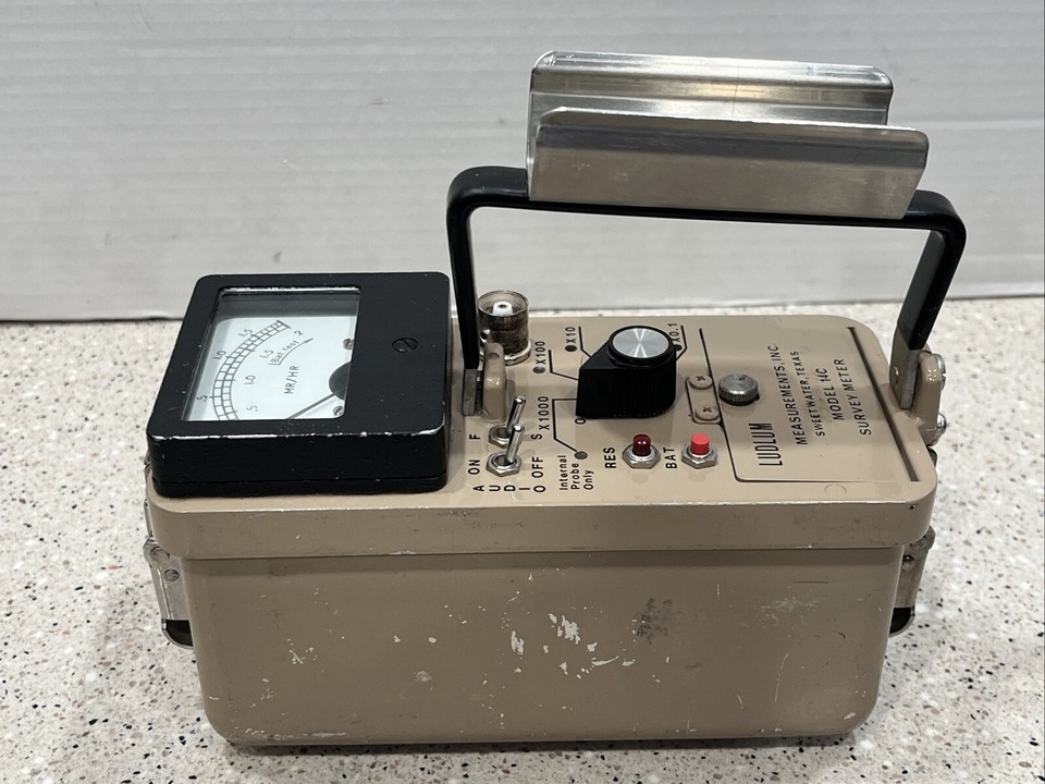 Ludlum Model 14C Survey Meter Geiger Counter | eBay