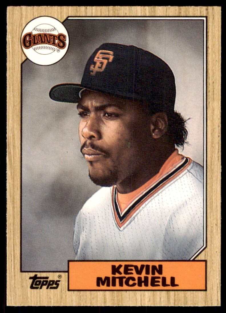 1987 Topps Traded Kevin Mitchell Baseball Cards #81T | eBay