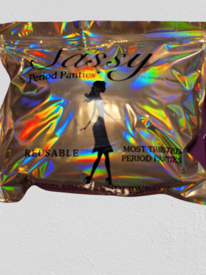 Women's So Sassy 3pk Solid Black Period Panties Size 2X New | eBay