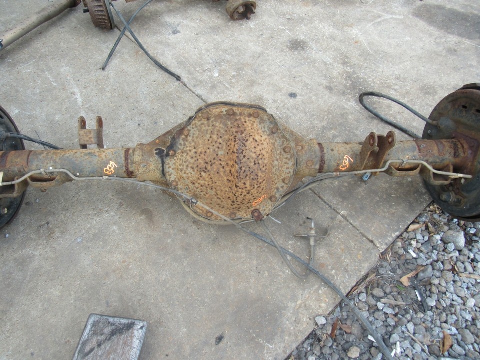 92 -99 CHEVROLET SUBURBAN REAR END DIFFERENTIAL 4x2 SEMI-FLOATING 3.73 ...