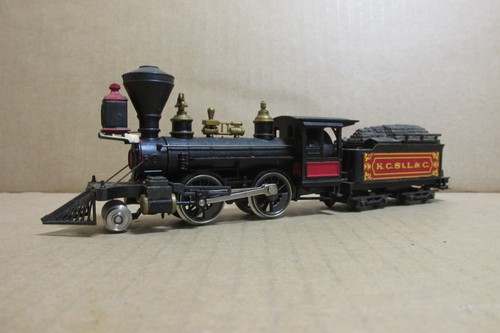 HO SCALE RIVAROSSI K.C. ST. LOUIS & CHICAGO 2-4-0 STEAM LOCOMOTIVE #21 ...