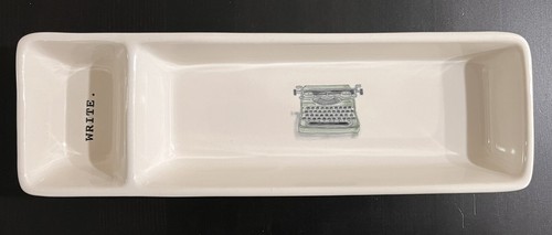 Rae Dunn Write Typewriter Dish Desk Desktop Workspace Organizer Pen ...
