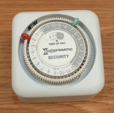 Intermatic Security One Setting Time-All (TN711) Heavy Duty Grounded ...