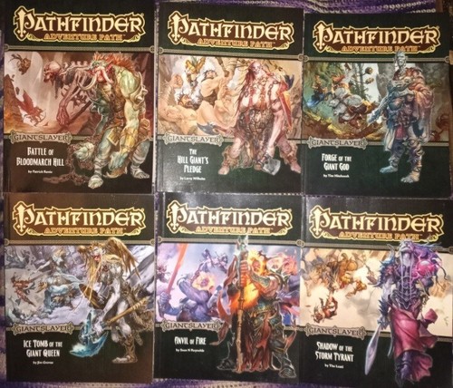 Pathfinder - Giantslayer 1-6 *Complete AP* | eBay