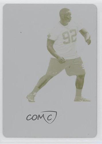 2016 Panini Unparalleled Printing Plate Yellow 1/1 Vernon Butler Rookie ...