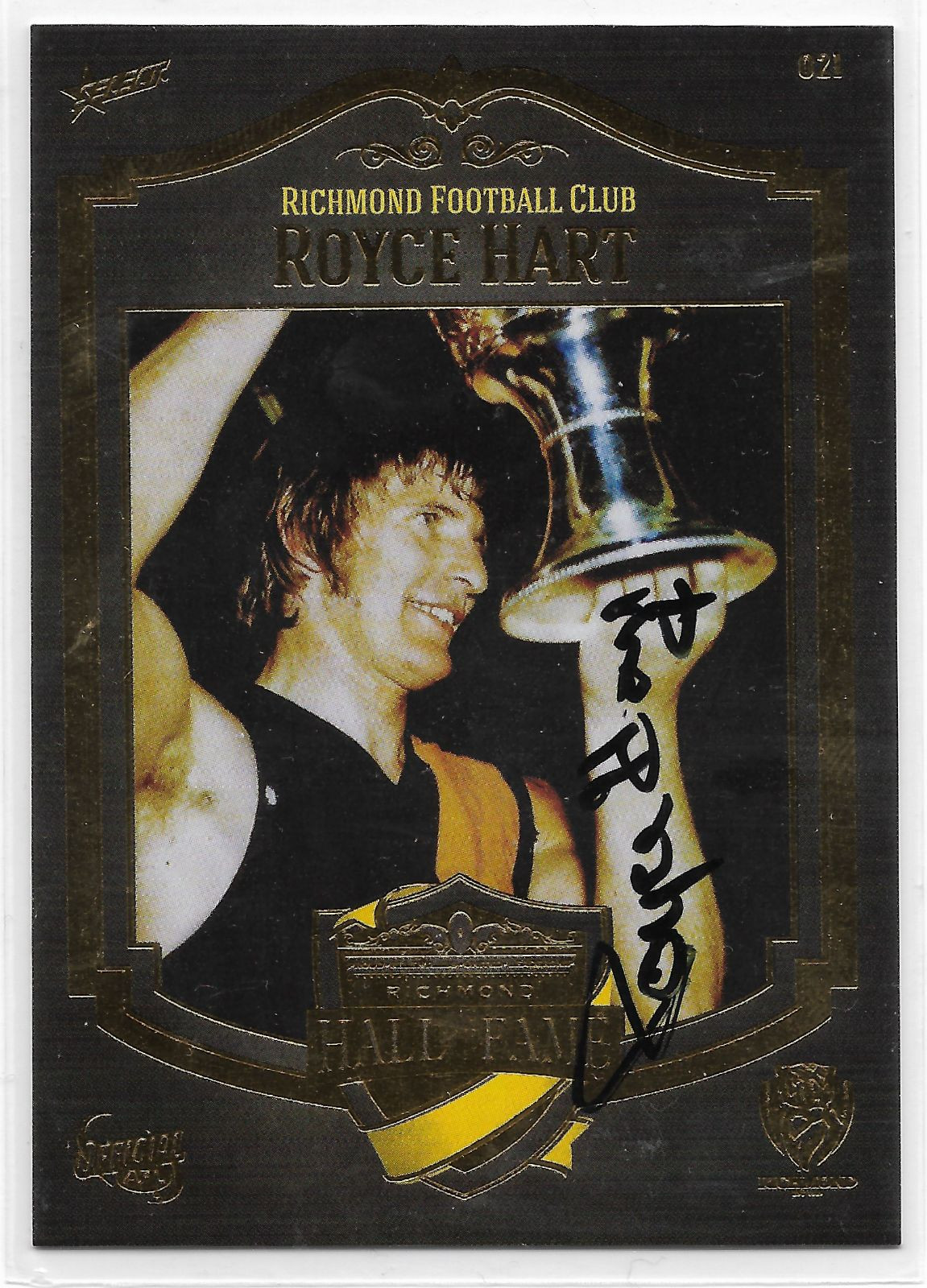 2013 Richmond Hall of Fame (021) Royce HART Hand Signed | eBay