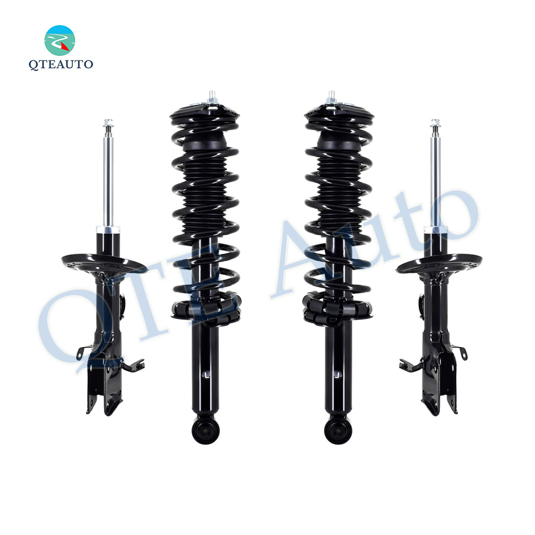 Front Strut-Rear Quick Complete Strut-Coil Spring For 2018 2019 Subaru ...