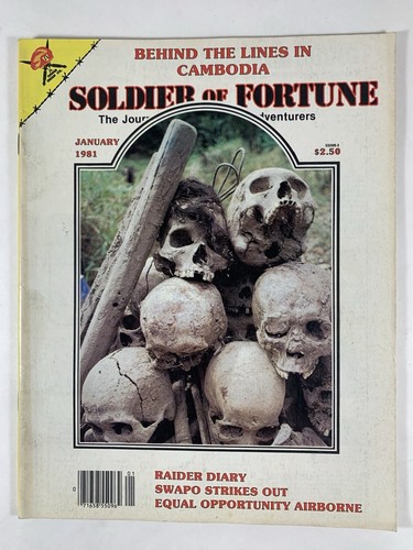 Vtg SOLDIER OF FORTUNE MAGAZINE January 1981 Military | eBay
