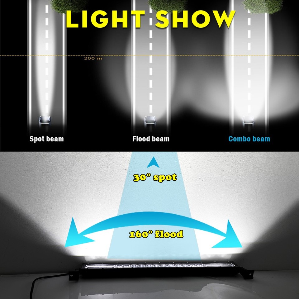 42" LED Light Bar + mounting brackets to fit Suzuki Jimny 99 - 19 ...