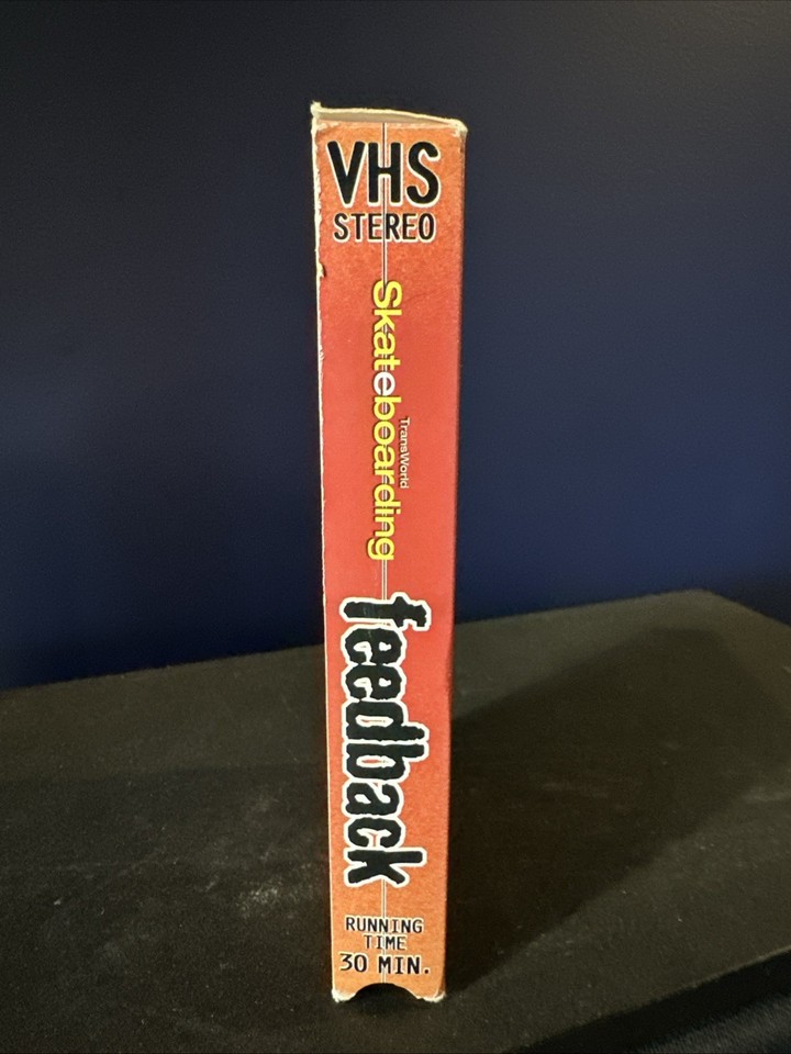 Transworld Skateboarding: Feedback 1999 VHS #8 Chad Muska, Bam Margera ...